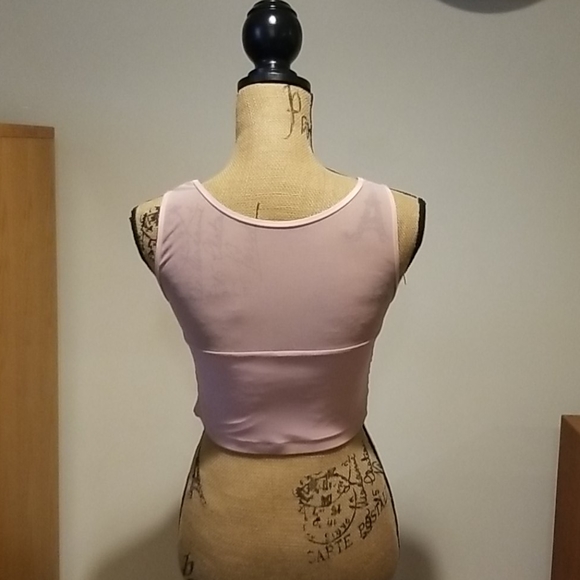 balera | Tops | Balera Rose Crop Top Sweetheart Scrunched | Poshmark